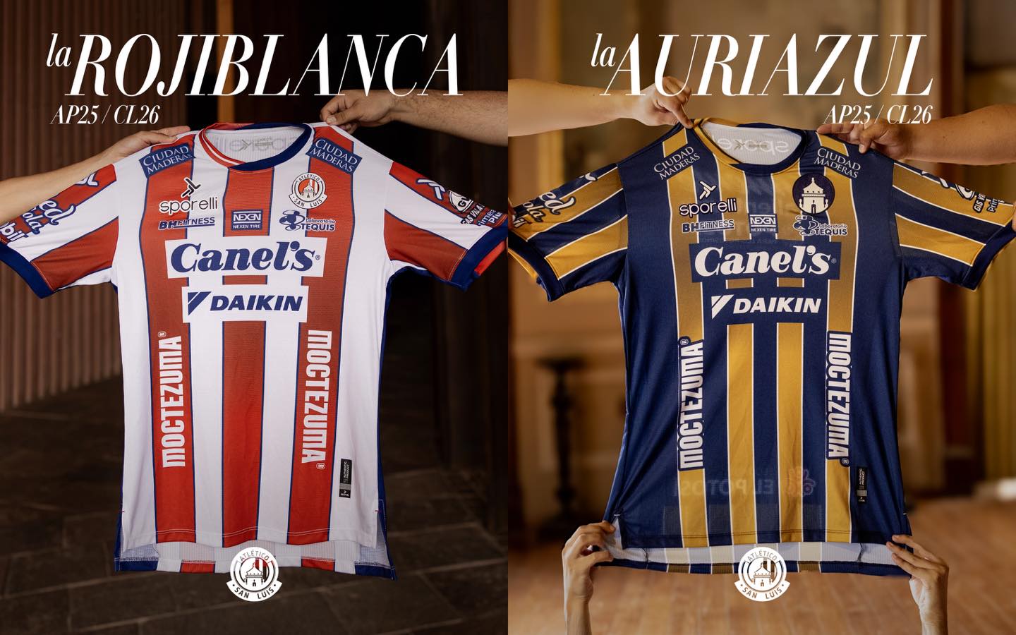 ¡Que bellezas!; Atlético de San Luis presentó sus nuevos uniformes ...
